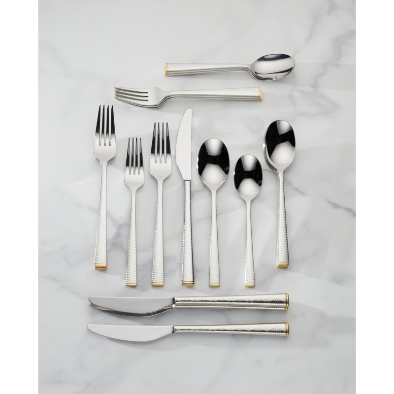 Lenox Blue Bay 20-Piece Flatware Set & Reviews | Wayfair